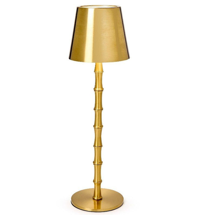 LED Cordless Gold Bamboo Table Lamp – Sugar Babies Children's Boutique ...